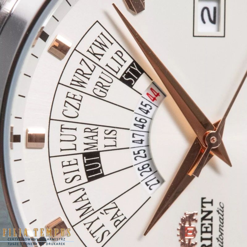 Zegarek Orient Patelnia Polska Edycja RA-BA0009S3YB Multi-Year Cale...